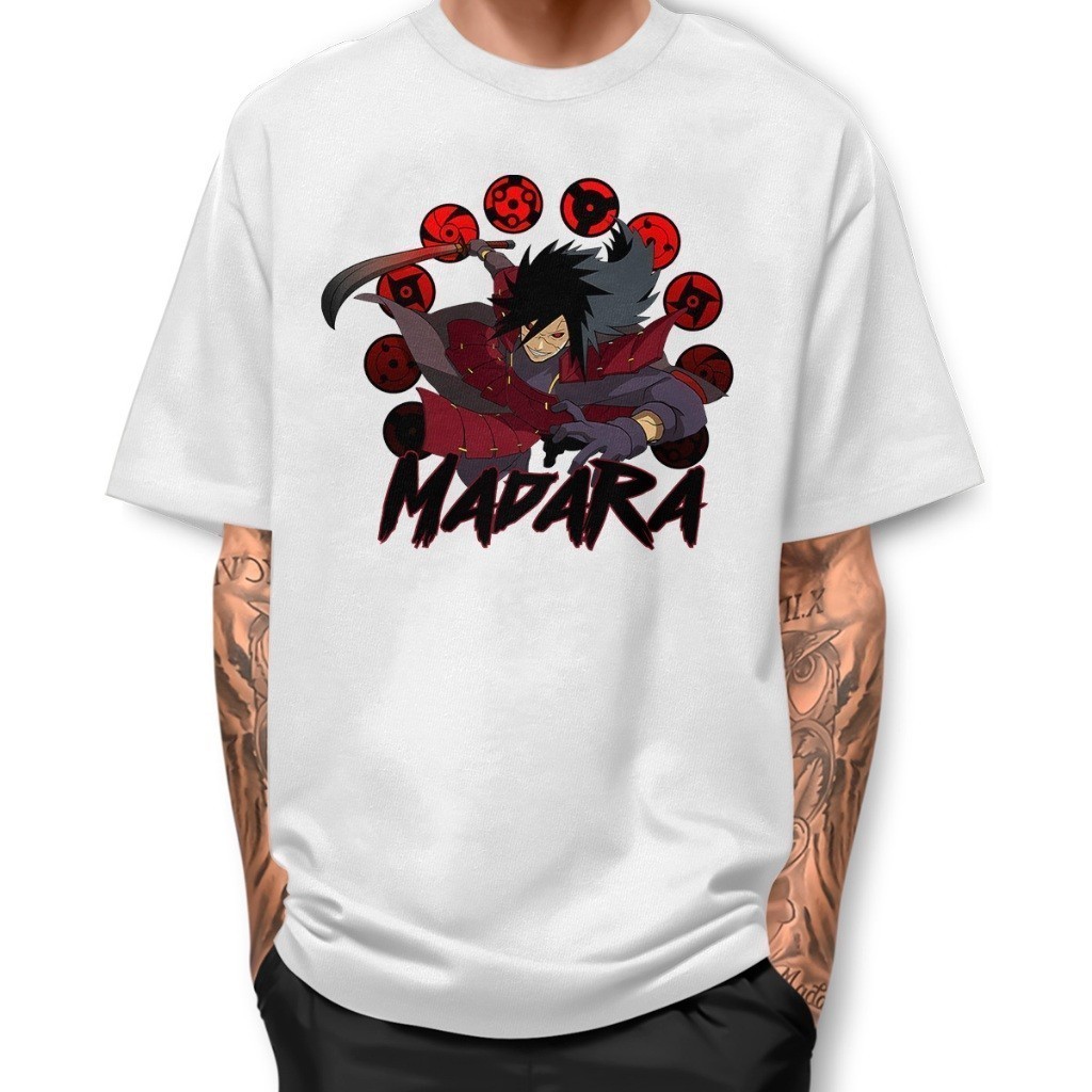Camiseta Basica Madara Sharingans 100% Algodao Camisa GPJ2 | Shopee Brasil
