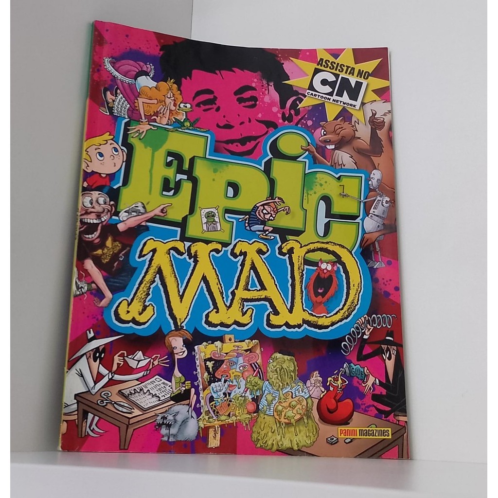Revista Gibi Epic Mad ( em portugues ) | Shopee Brasil