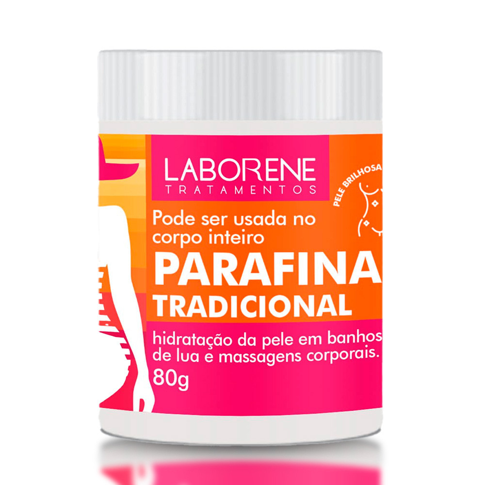 Kit 03 Parafina Corporal Tradicional Laborene 80g | Shopee Brasil
