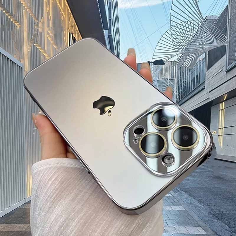 Capa De Vidro Fosco Temperado Natural Titanium Color AG Para IPhone 11 ...