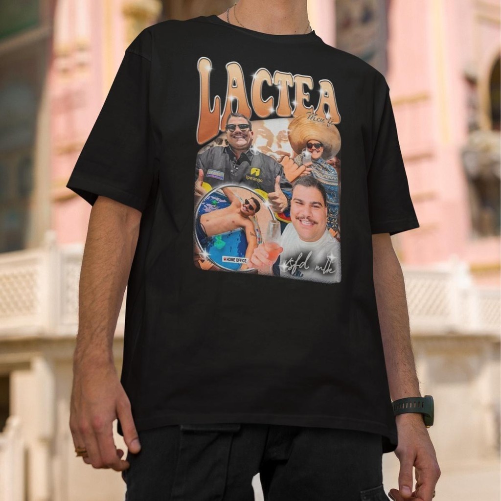 Camiseta Unissex Lactea Stenio Meme Zoeira Meus Fi Tamojunto | Shopee ...