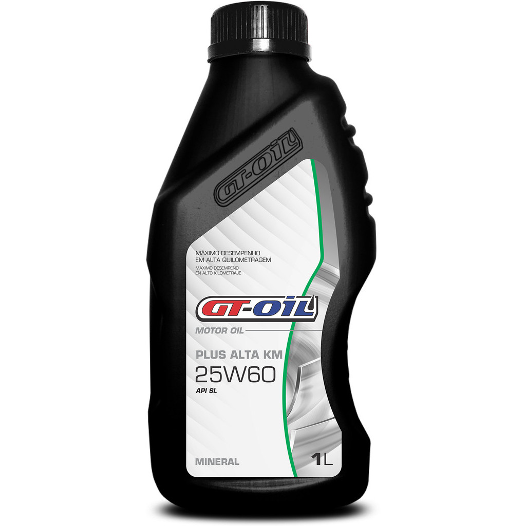 Óleo Lubrificante 25W60 GT OIL PLUS ALTA Mineral 1L | Shopee Brasil