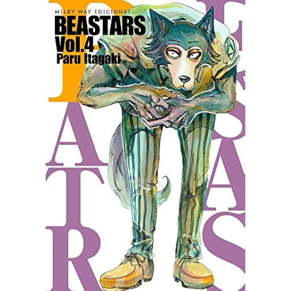 Manga Lacrado Beastars volume 4 Paru Itagaki | Shopee Brasil