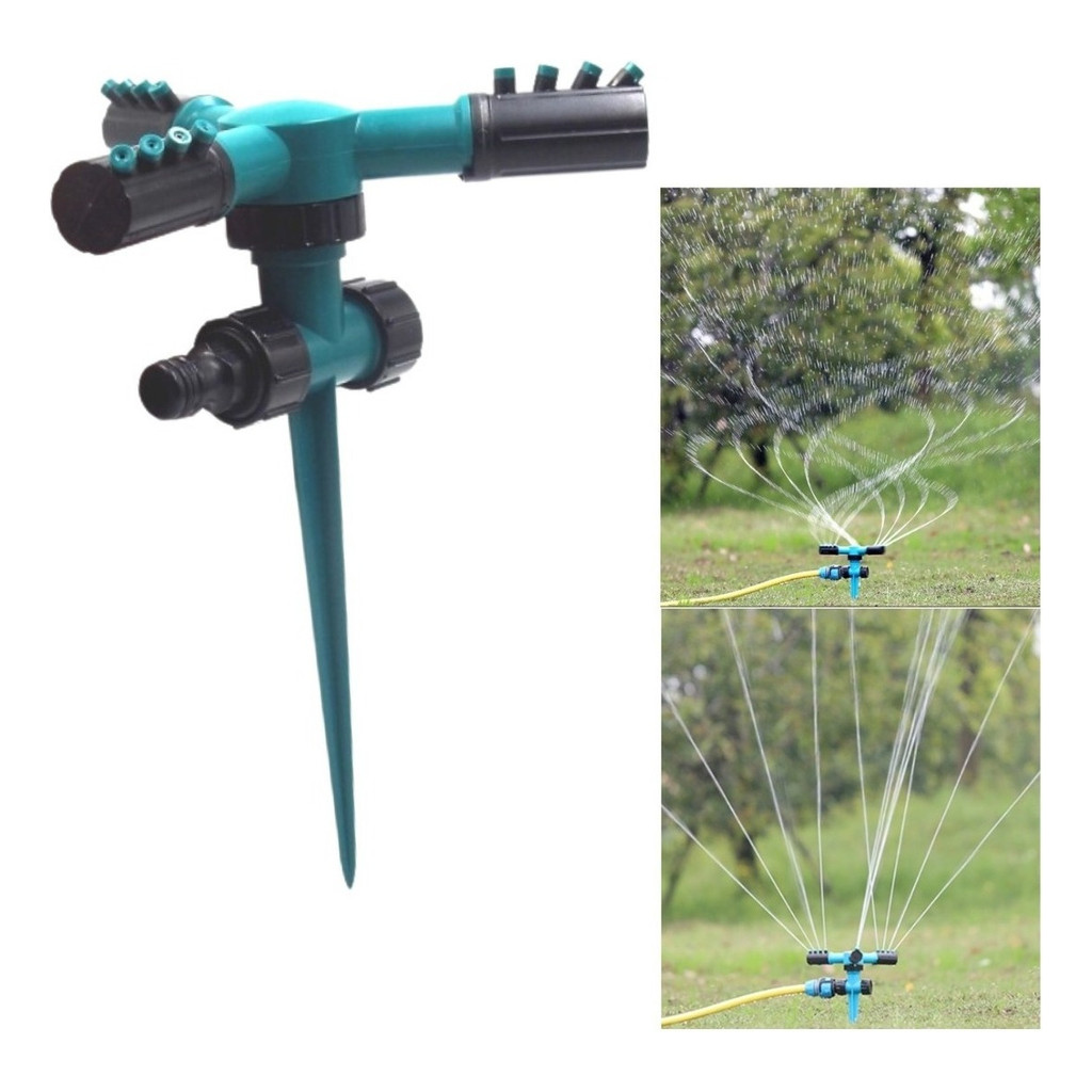 Aspersor Automático Mangueira Para Irrigação Jardim E Grama | Shopee Brasil