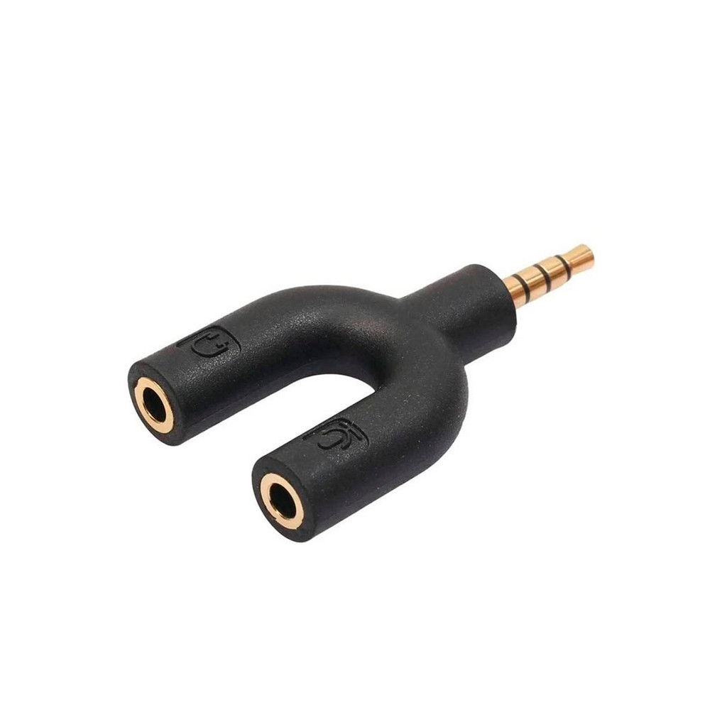 Adaptador P3 Para 2x P2 3.5mm p/ Headset Smartphone Notebook | Shopee ...