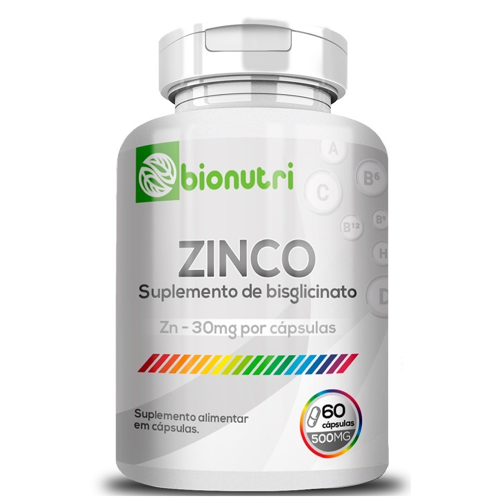 Zinco 60 Caps 500 Mg | Shopee Brasil