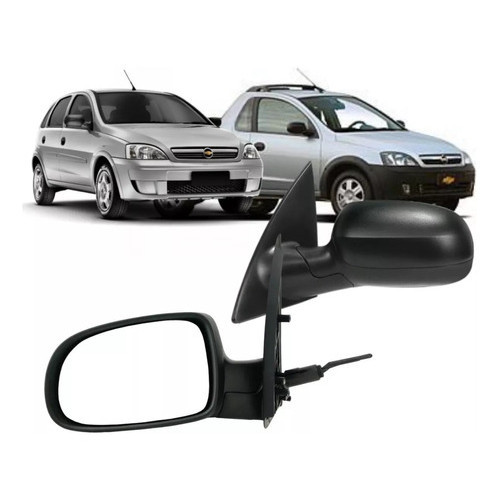 Retrovisor Corsa Montana 2002 A 2012 Com Controle 2 4 Portas | Shopee Brasil