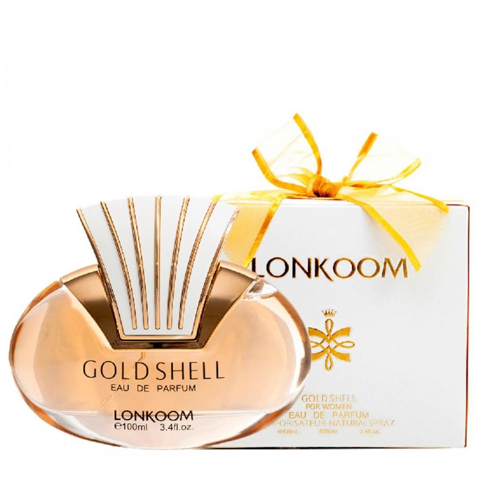 Gold Shell Lonkoom Perfume Feminino EDP 100ml | Shopee Brasil