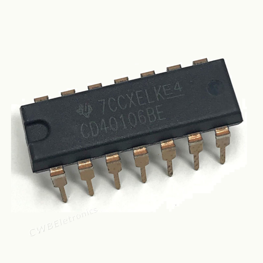 Circuito Integrado Cd40106 (4 Peças) 40106 Envio Imediato | Shopee Brasil