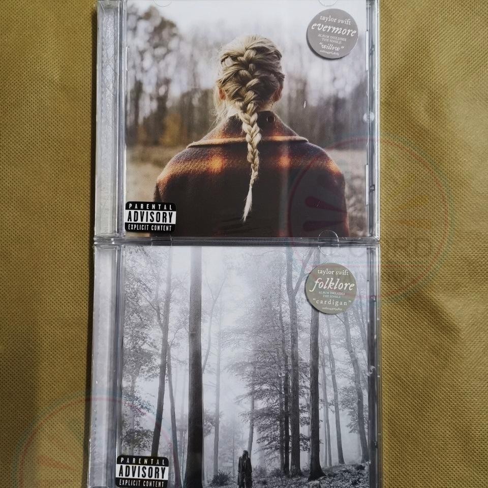 Original Taylor Swift Evermore + Folklore 2 Albums SetBrand New [Sealed ...