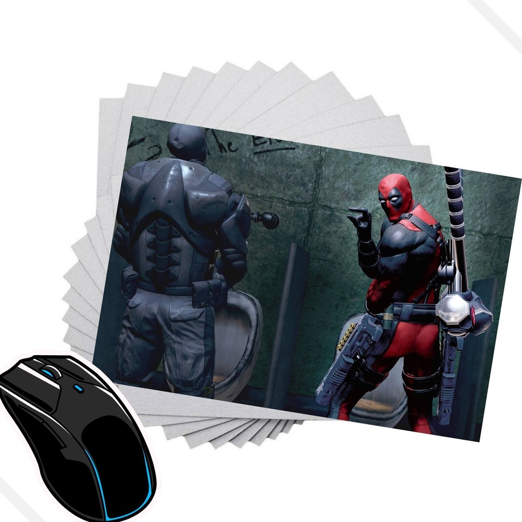 Mouse Padd Deadpool Divertido20x25 | Shopee Brasil