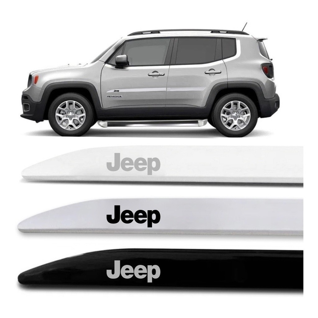 Friso Lateral Jeep Renegade 2021 2022 2023 Cor Original 4 Pç | Shopee ...