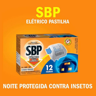 Repelente Aparelho Elétrico SBP Pastilha 12h Anti Dengue Mosquito ...
