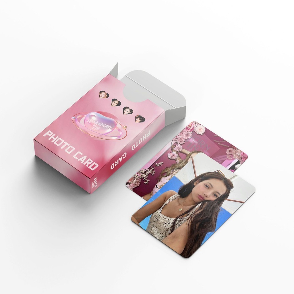 50-119pcs/box BP Laser Holographic Lomo Cards Season's Greetings 2024 ...