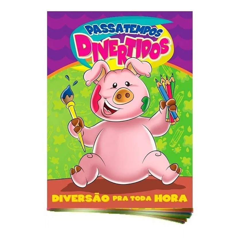 Livro Passatempos Divertidos Diversão Para Toda Hora - Bicho Esperto ...