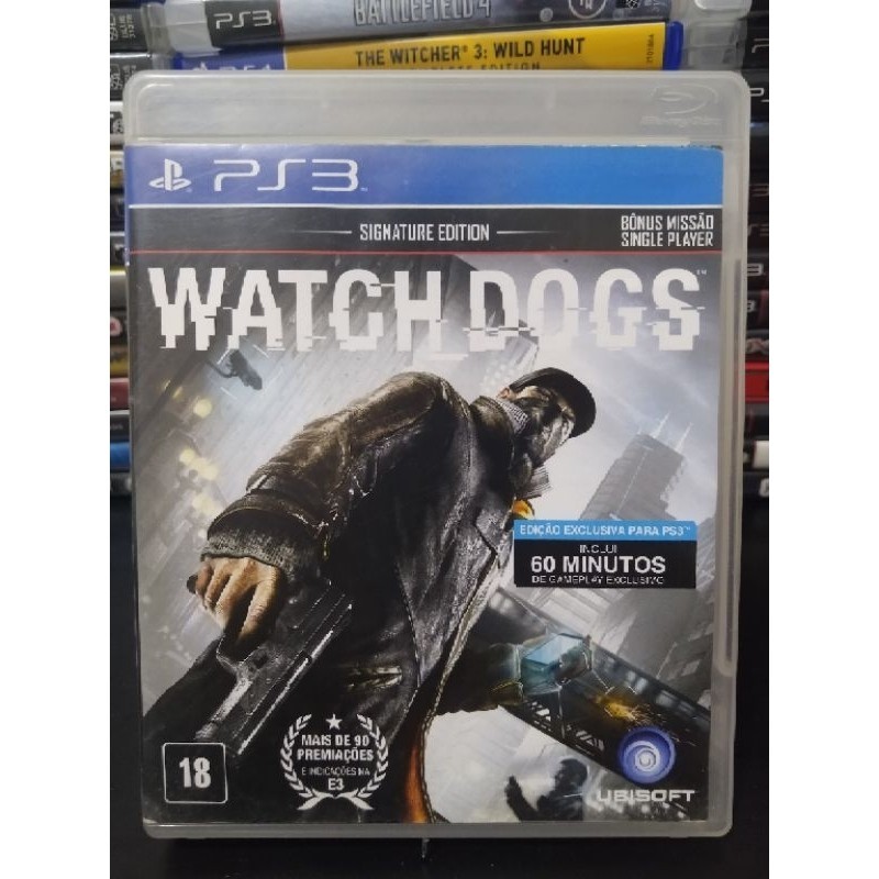Watch Dogs em Português PS3 - Mídia Física Original - Envio Imediato ...