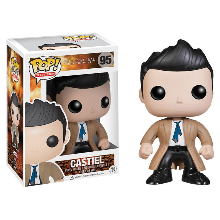 Funko Pop 95 Televisão Supernatural Castiel Action Figure Figura ...
