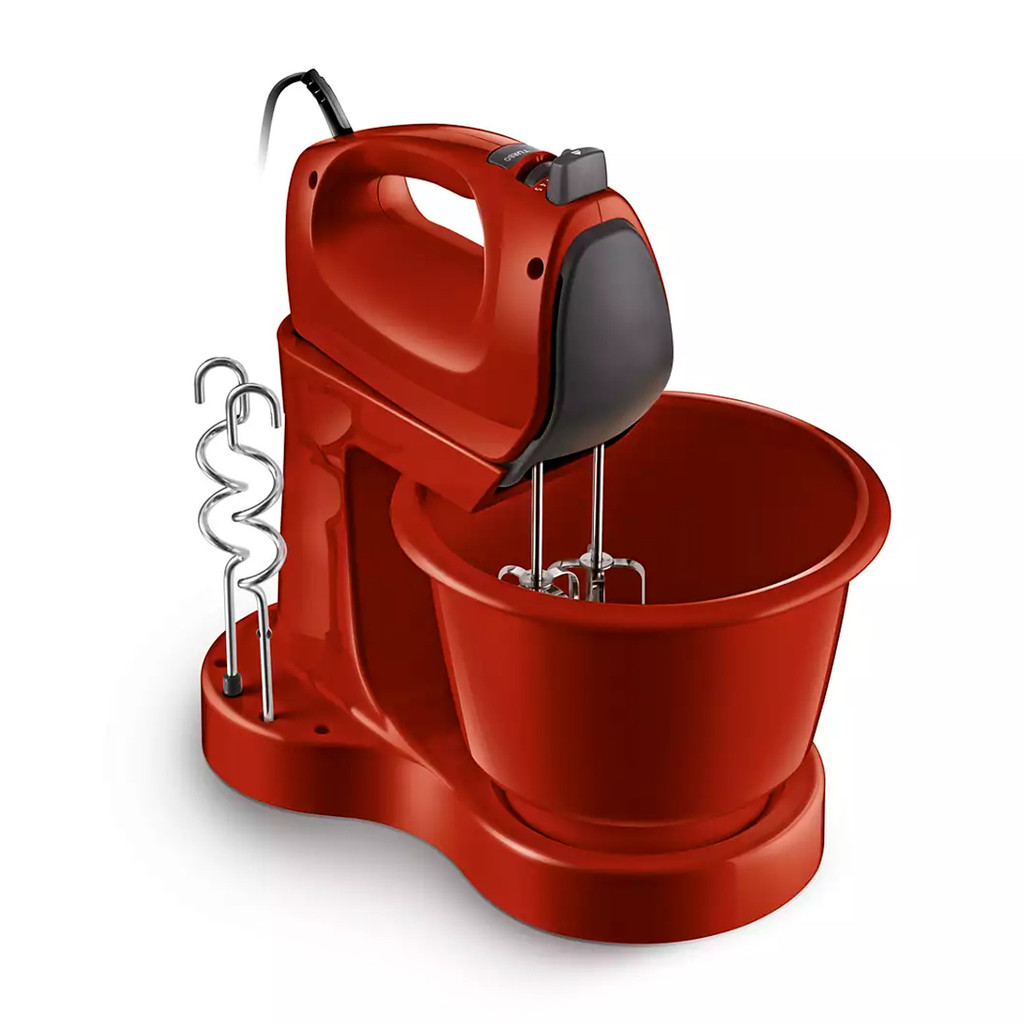 Batedeira Com Pedestal Philips Walita Viva Collection RI7200 400w 127v 3,5 Litros 5 Velocidades ...