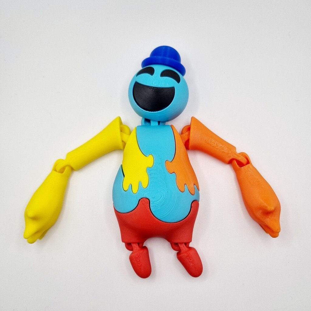 Doey The Doughman Game Character Fidget Toys 3D Printed Model Toy ...