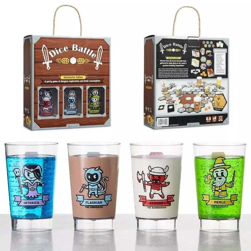 Dice Battle Board Game Set | Shopee Brasil