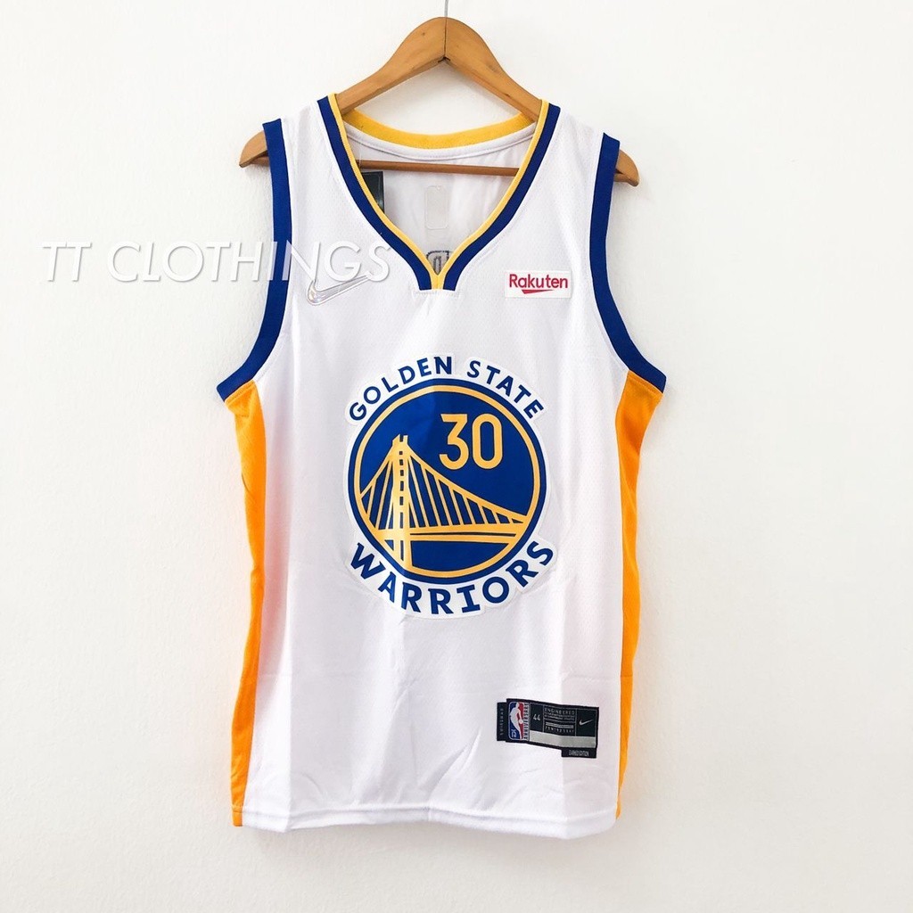 Stephen Curry 30 Golden State Warriors GSW Branco Nova Temporada NBA ...