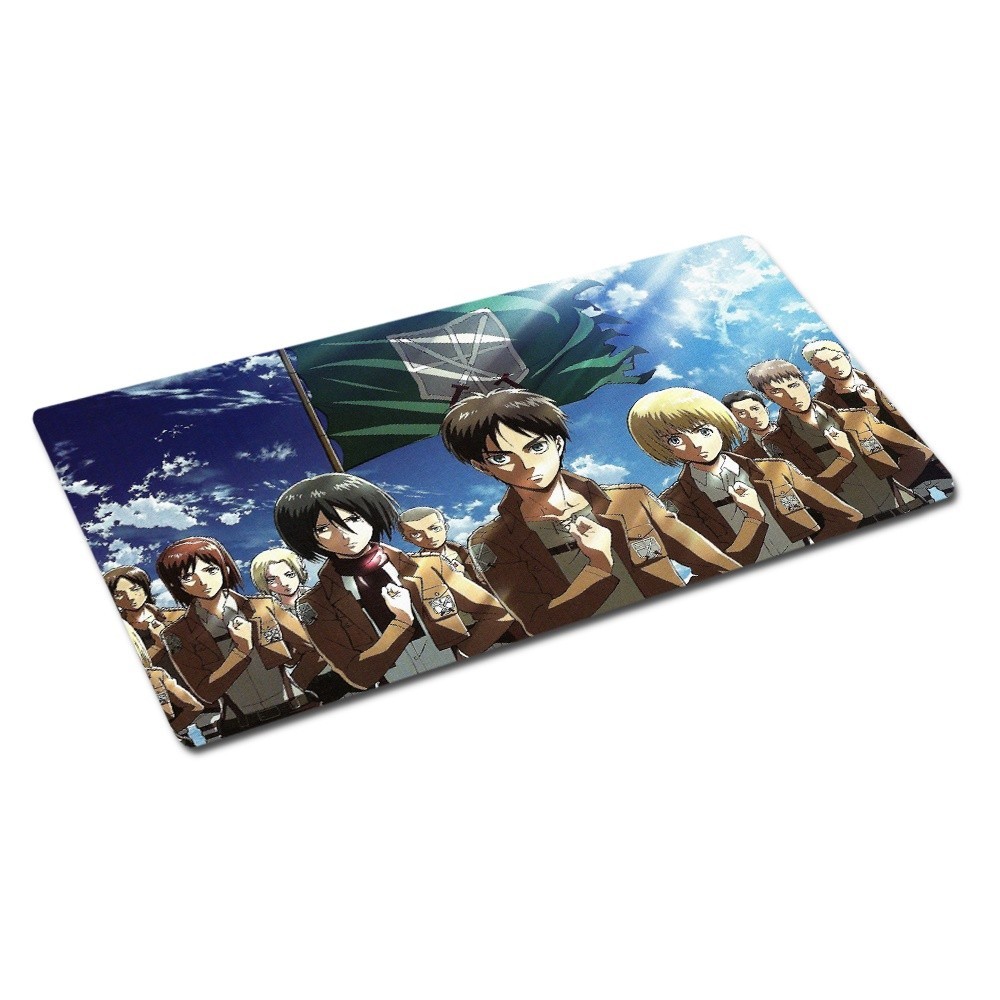Mouse Pad Gamer 54x32 Wallpaper Attack on Titan LC | Shopee Brasil
