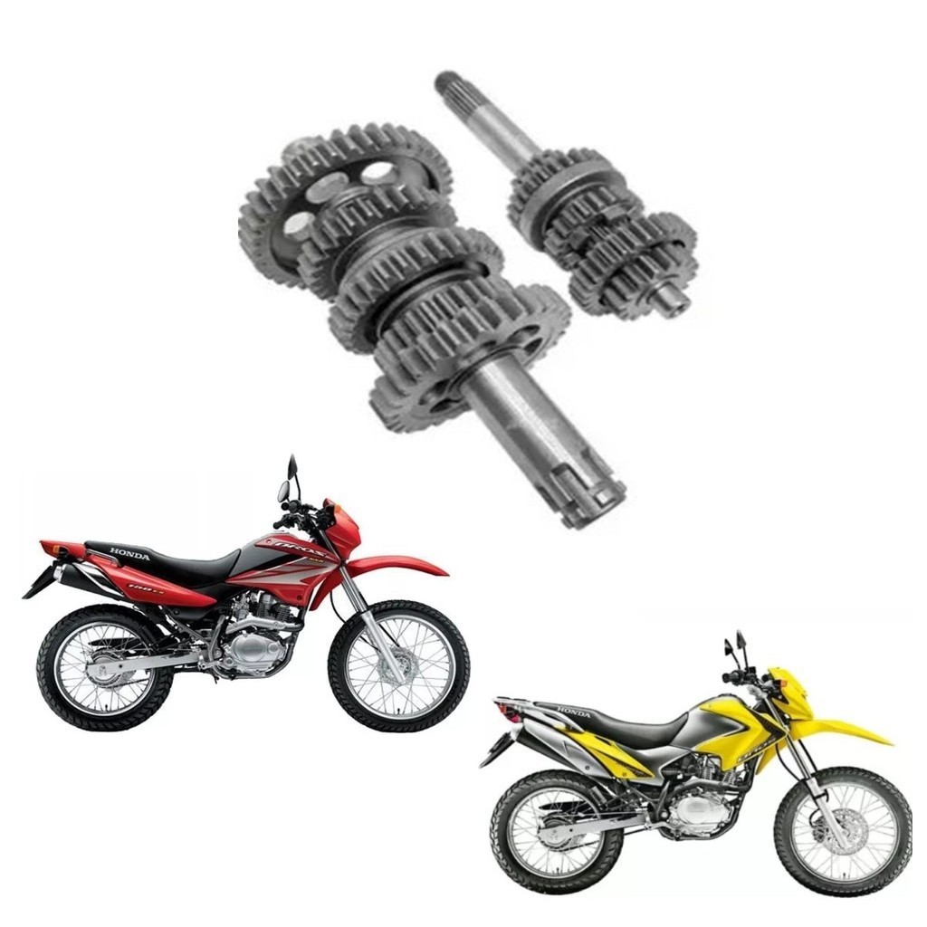 Caixa Marcha Cambio Completo Bros 150 06/14Bros 125 13/15 ES | Shopee Brasil