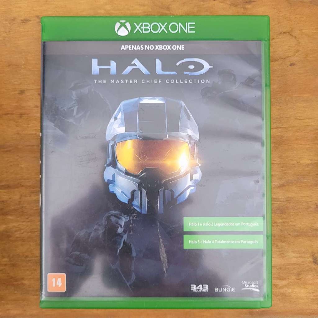 Halo Master Chief Collection Xbox One Mídia Física Original Usado Jogos ...