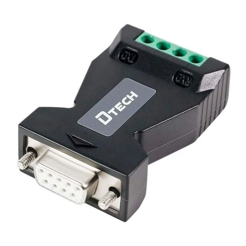 Adaptador Conversor Serial Dtech DT-9001 Rs232 Para Rs485 | Shopee Brasil