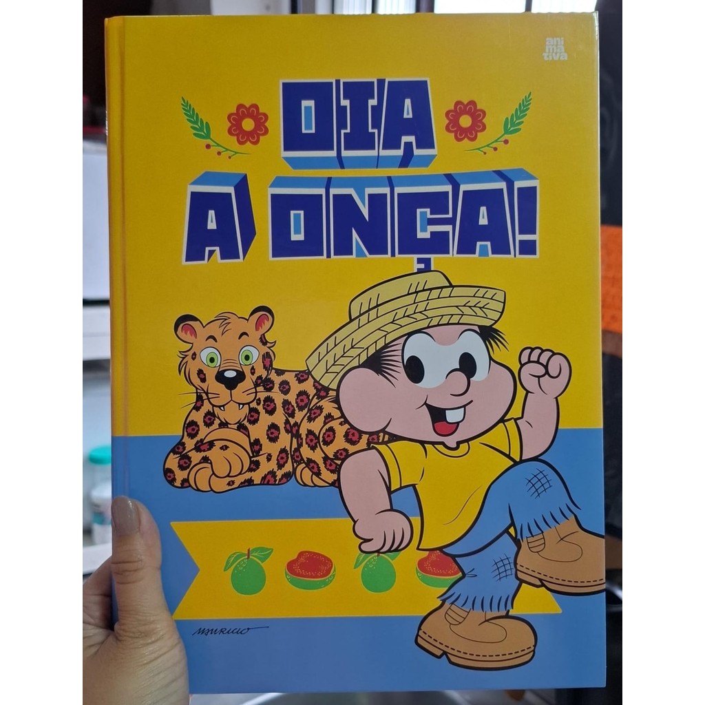 CADERNO BROCHURA GRANDE CAPA DURA 80F CHICO BENTO ANIMATIVA | Shopee Brasil