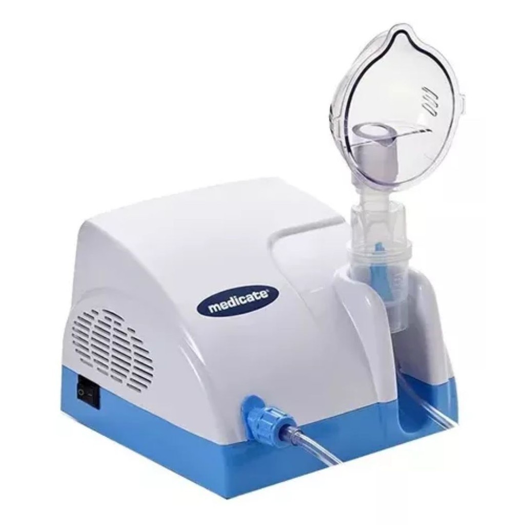 Inalador Nebulizador Compressor Pneumatico Adulto e Infantil Md1000 ...