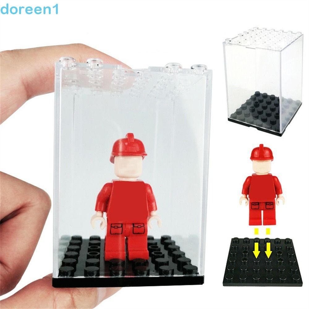 DOREEN Building Blocks Display Box , Transparente Modelo De Carro De 3 ...