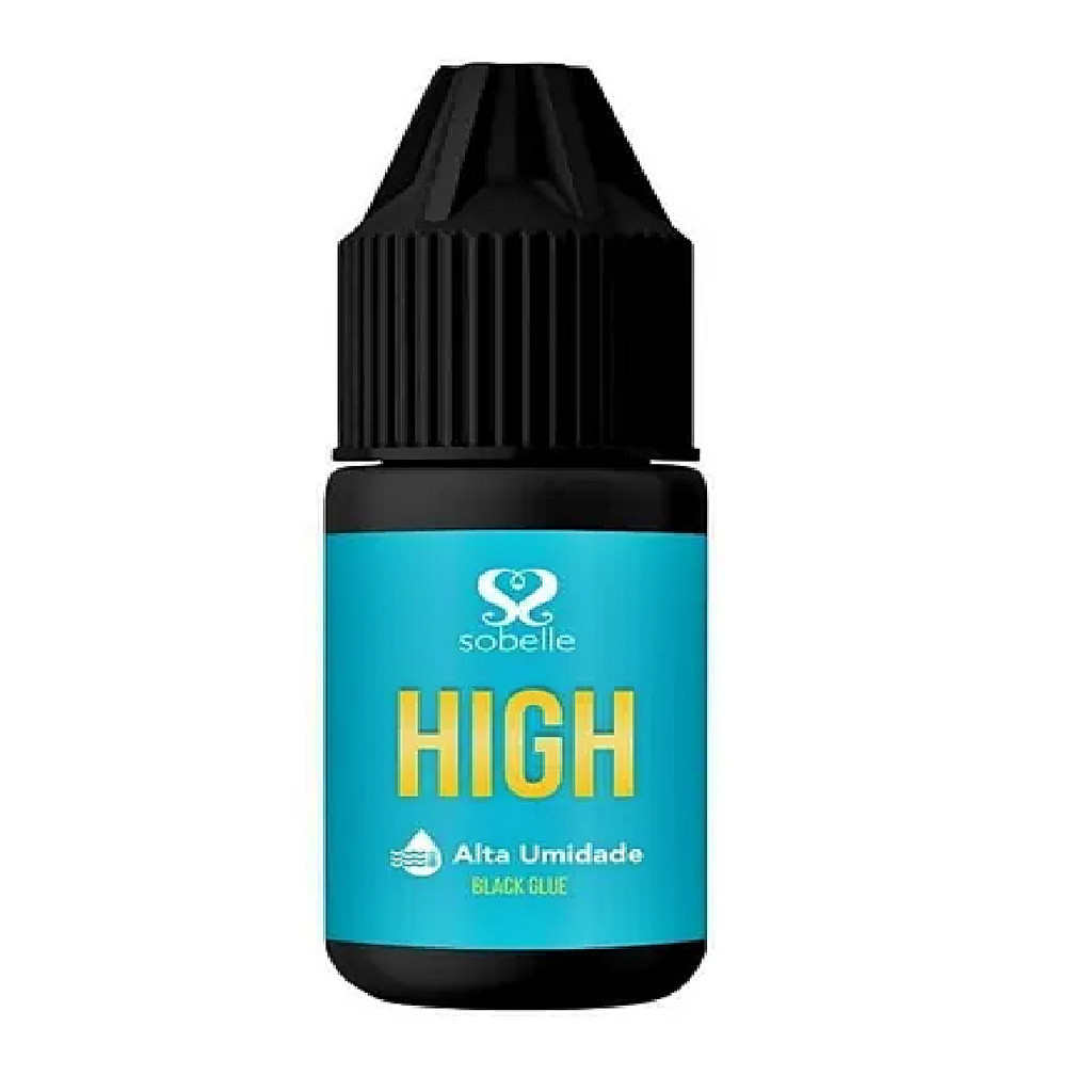 Cola Alongamento Cílios High Sobelle 3ml | Shopee Brasil