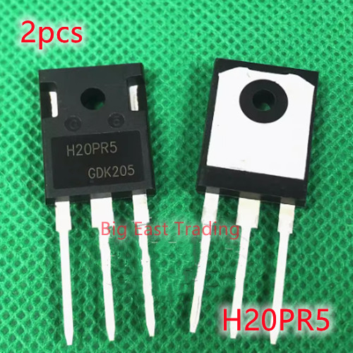 2PCS H20PR5 Soldagem Por transistor De Alta Potência Para Fornos De ...