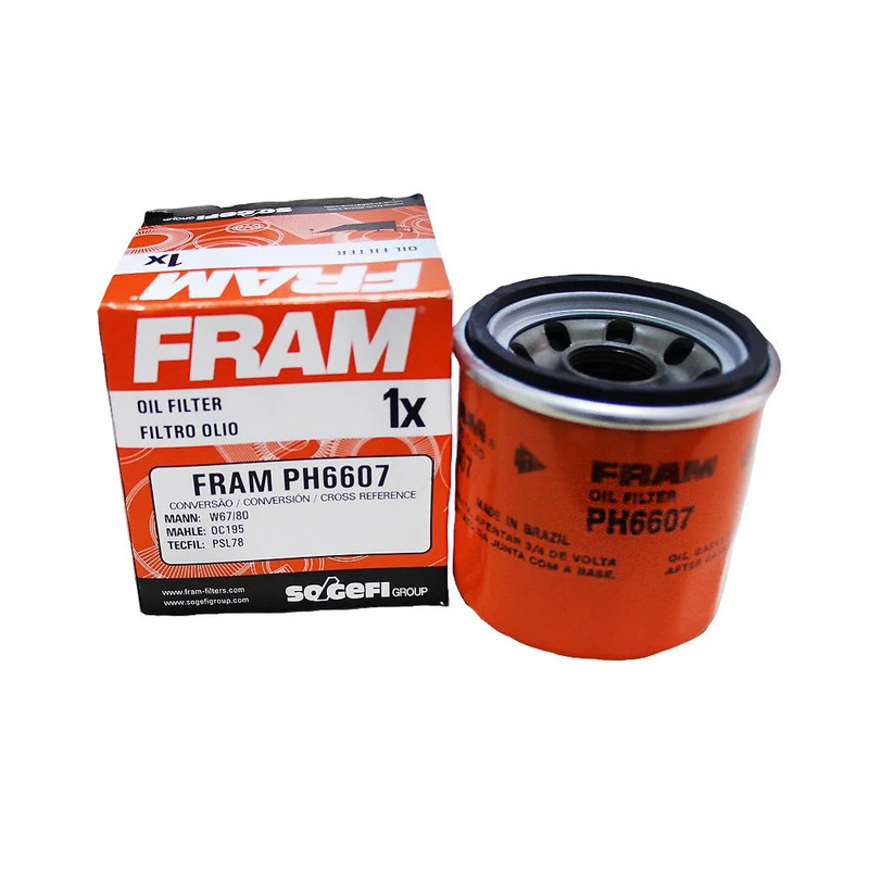 Filtro De Óleo FRAM PH6607 | Shopee Brasil