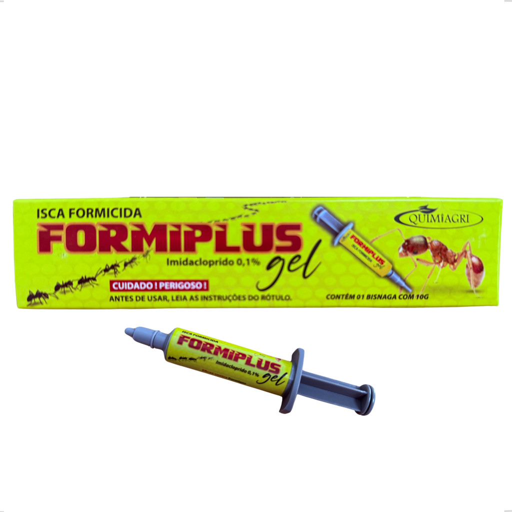 Formicida Gel Mata Formiga Caseira Doceira Faraó Fantasma Formigão 10g ...
