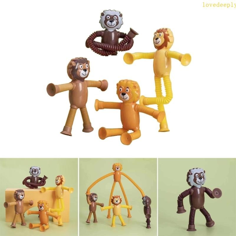 Loveeeply Animal Popping Tube Fidgeting Sensory Toy for Kids ADHD ...