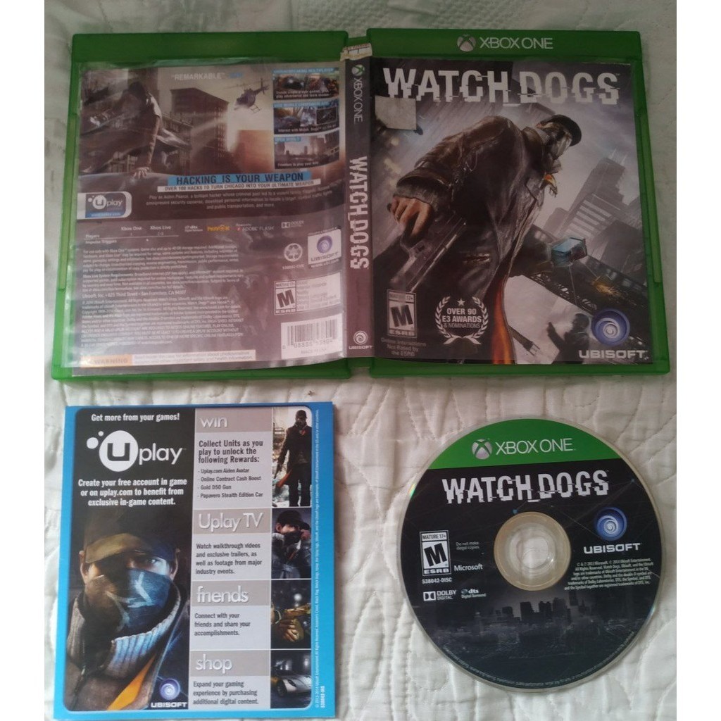 Watch Dogs Xbox One Mídia Física | Shopee Brasil