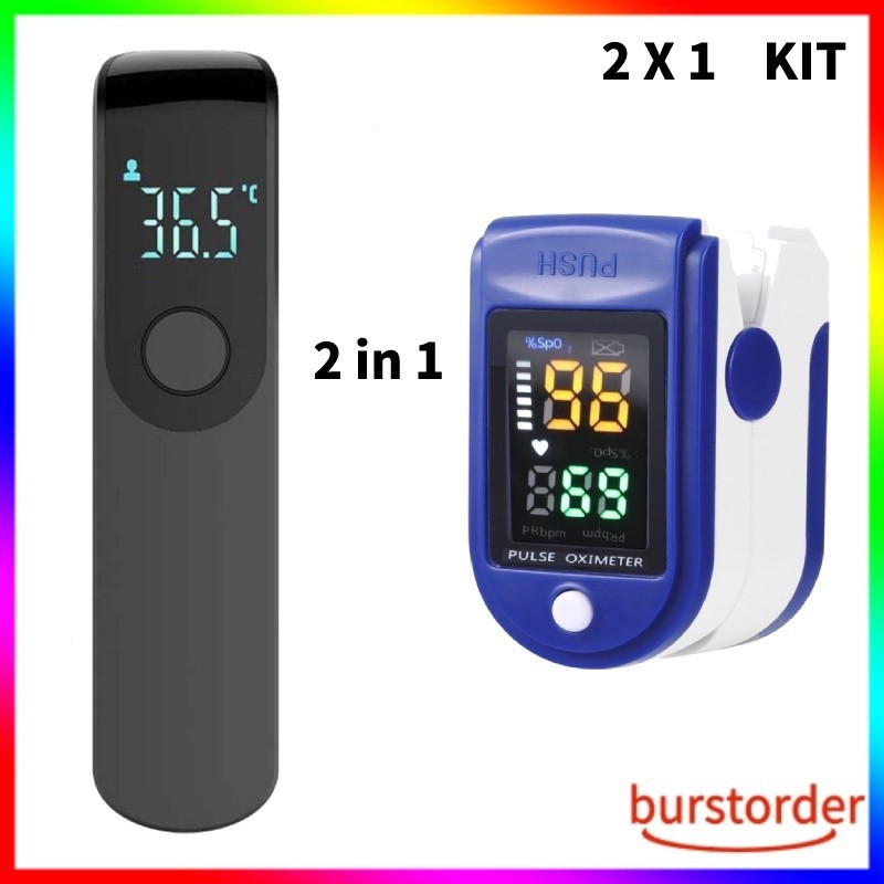 Termômetro Digital kit De Tratamento Para Idosos 2x1 | Shopee Brasil