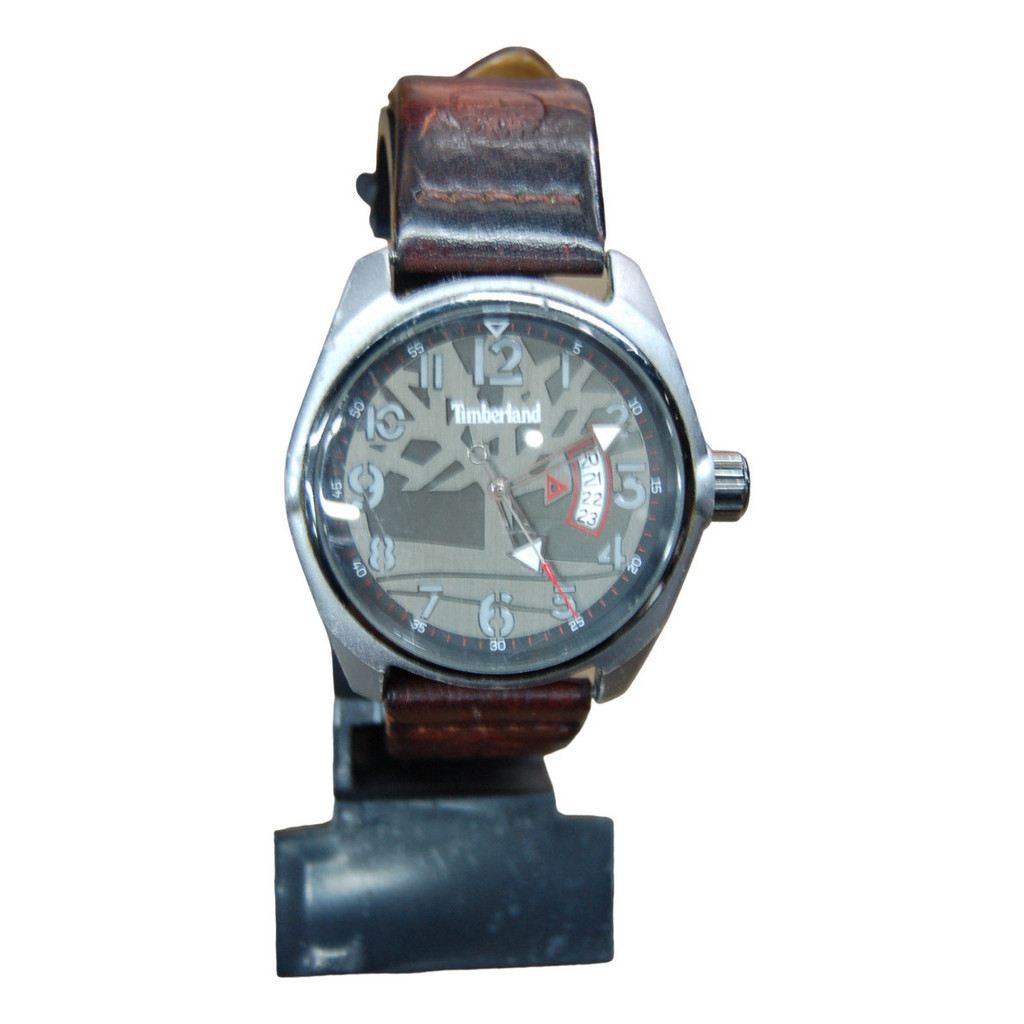 Relogio De Pulso Timberland Com Pulseira De Couro | Shopee Brasil