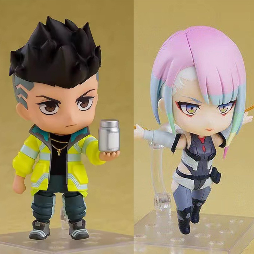 Cyberpunk Nendoroid Edgerunners Lucy David Martinez # 2125 Chage Face Action Figura Modelo De ...
