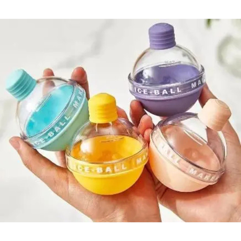 Ice Ball Esfera Bola Drink COLORIDA -icemaker Forma de gelo | Shopee Brasil