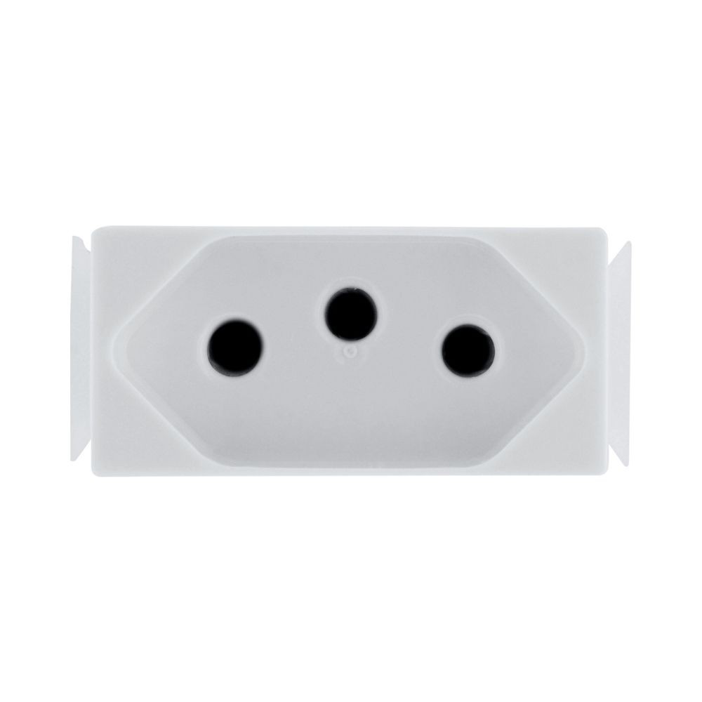 Modulo De Tomada 2P T 20A 250V Branco 57217032 Aria Tramontina | Shopee Brasil