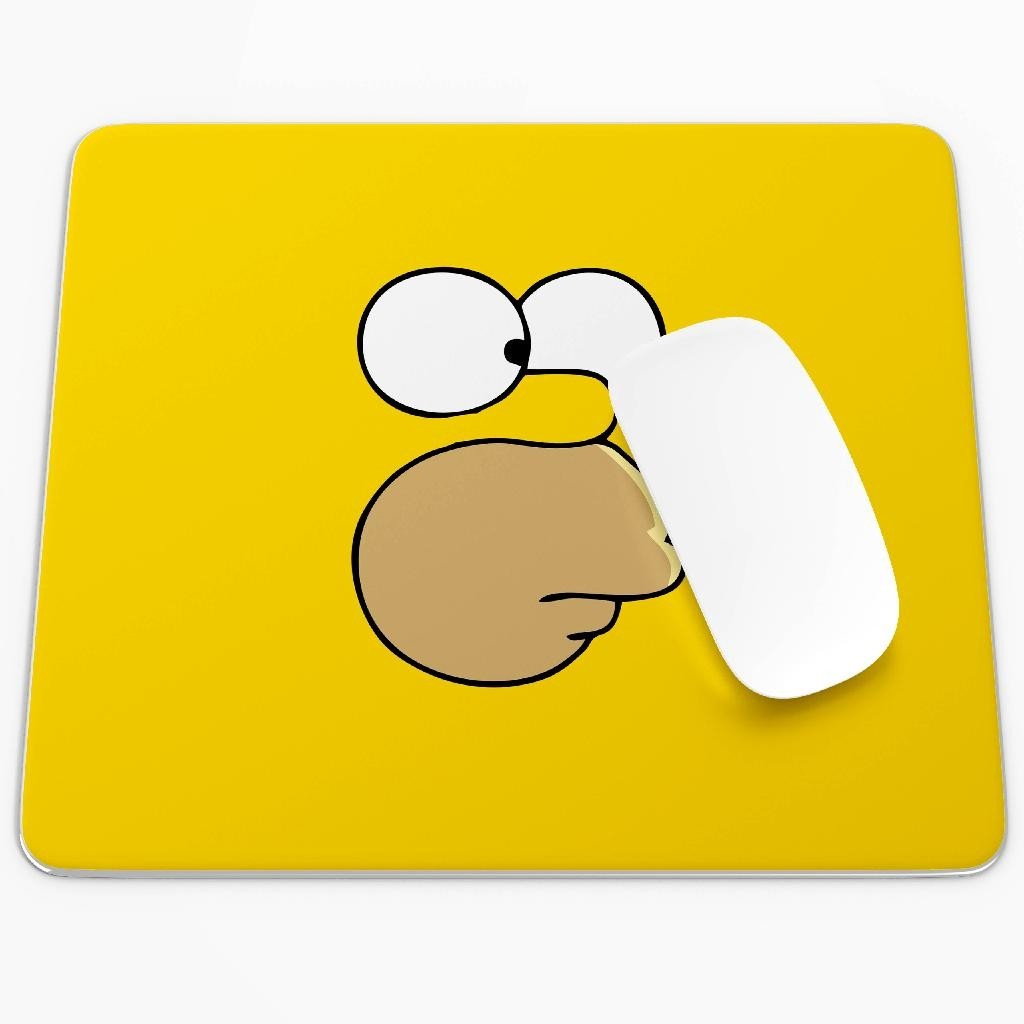 Mouse Pad Os Simpson Homer Rosto | Shopee Brasil
