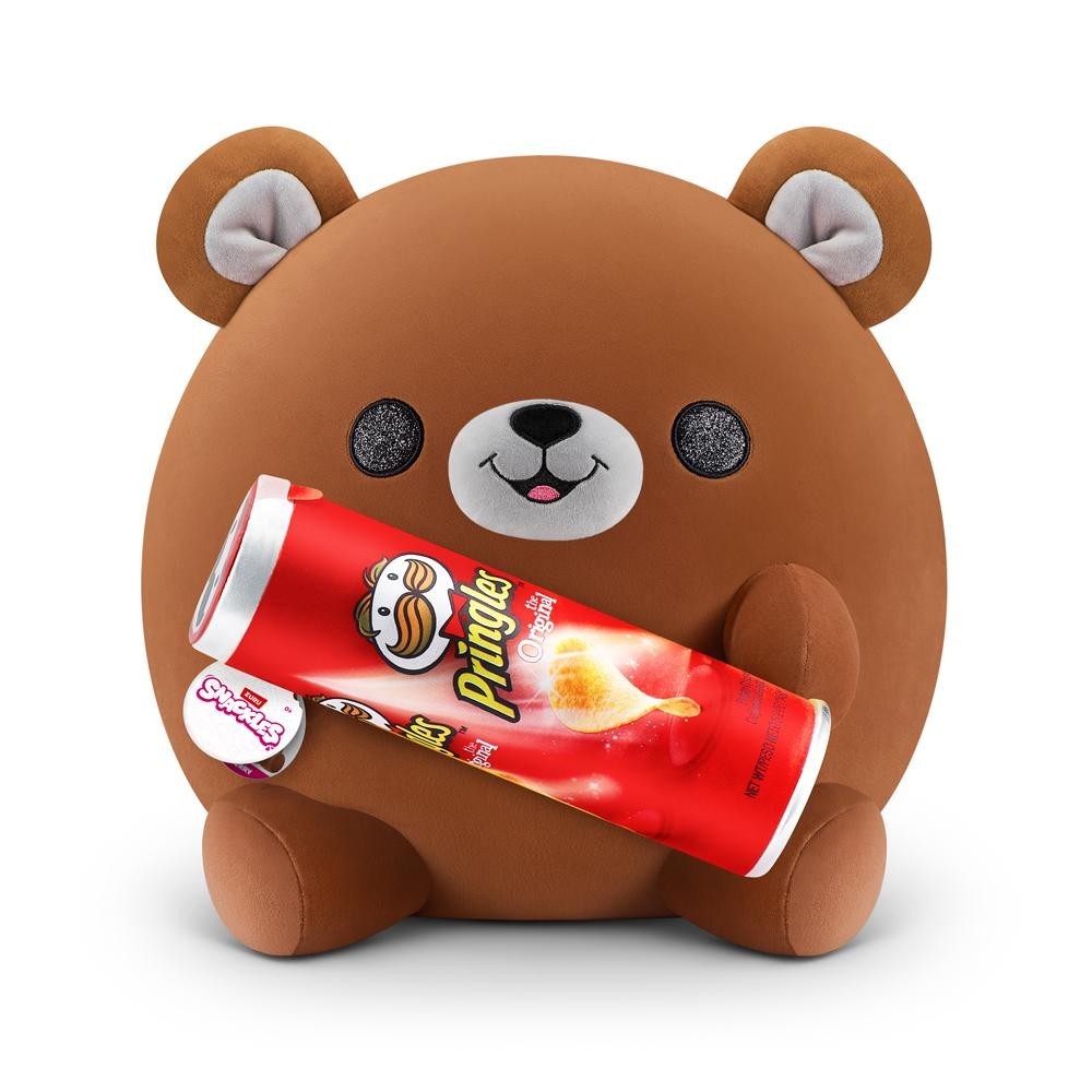 Pelúcia Snackles 35cm - Urso Terry com Pringles | Shopee Brasil