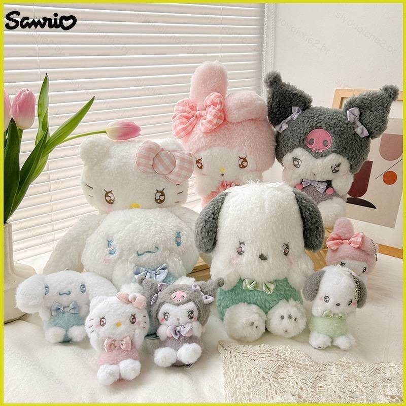 sy Cute Sanrio Kuromi Melody Hello Kitty Bonecas De Pelúcia Para ...