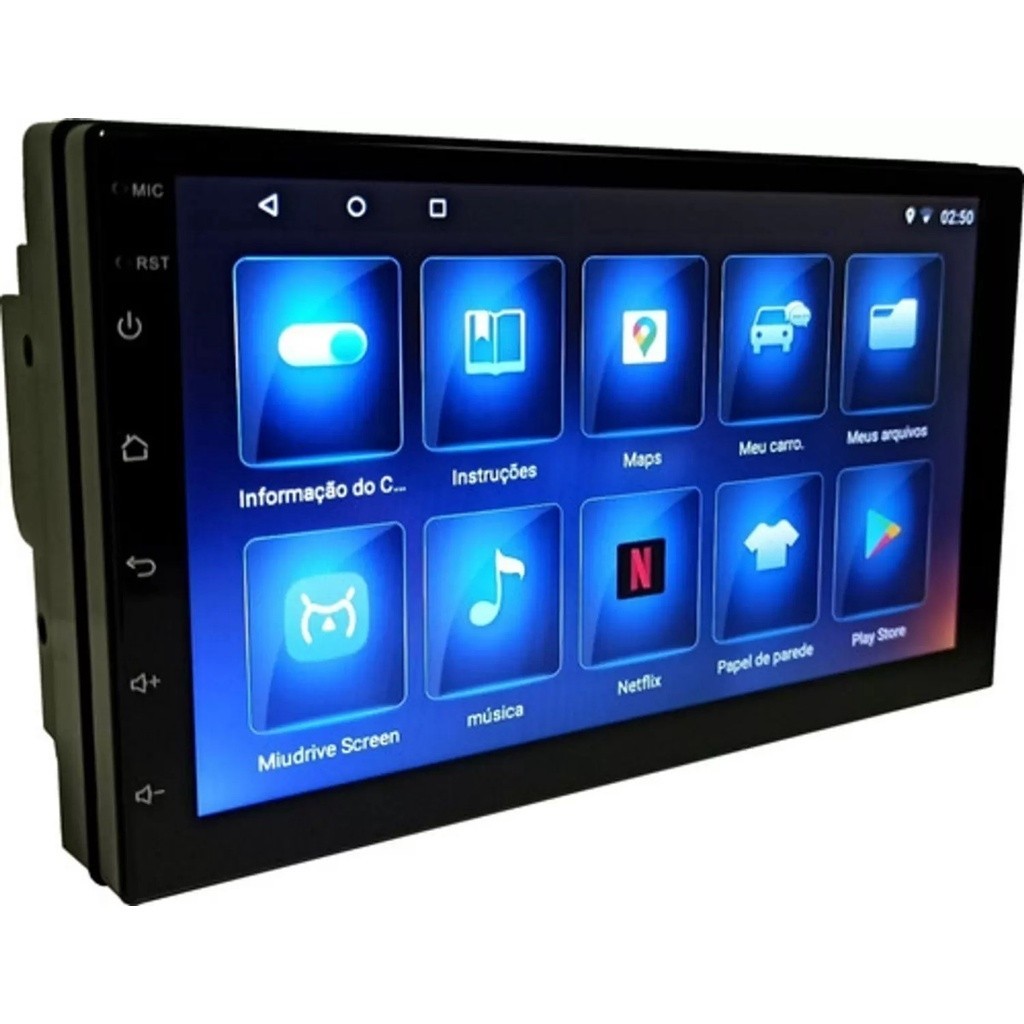 Multimídia Mp5 Bluetooth Rádio Fm Tela 7 Polegada Lelong LE-6313 | Shopee Brasil