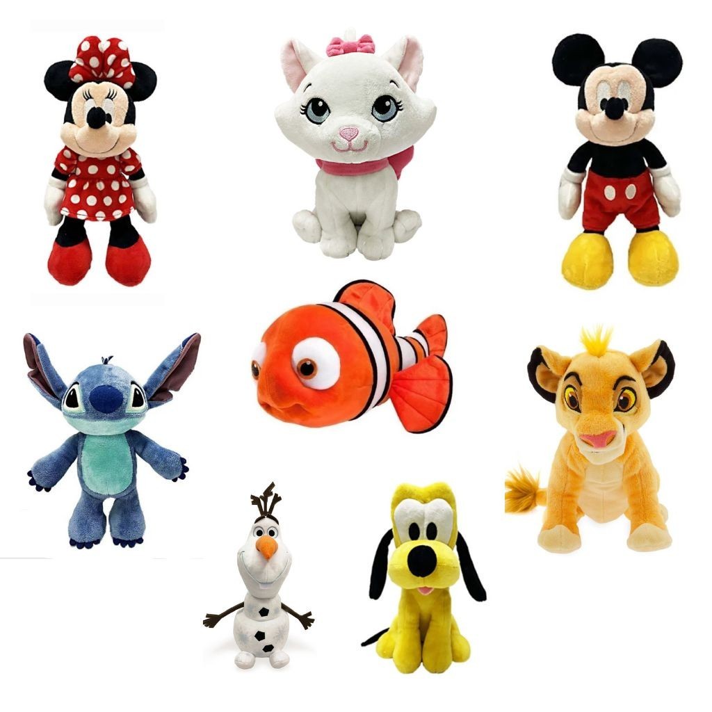 Pelúcia Infantil Personagens Disney 20cm F00886 - Fun | Shopee Brasil