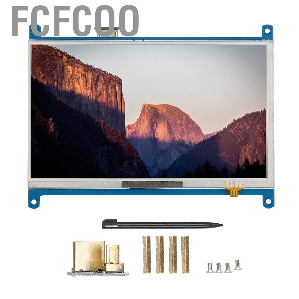 Fcfcoo 7 1024x600 HDMI TFT LCD Touch Screen for Raspberry PI 4 Model B ...