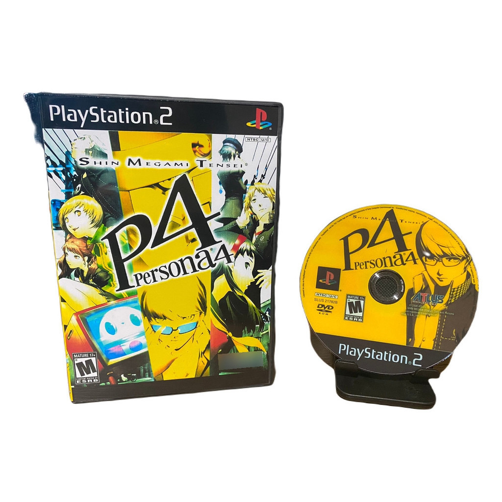 Persona 4 Para Ps2 | Shopee Brasil